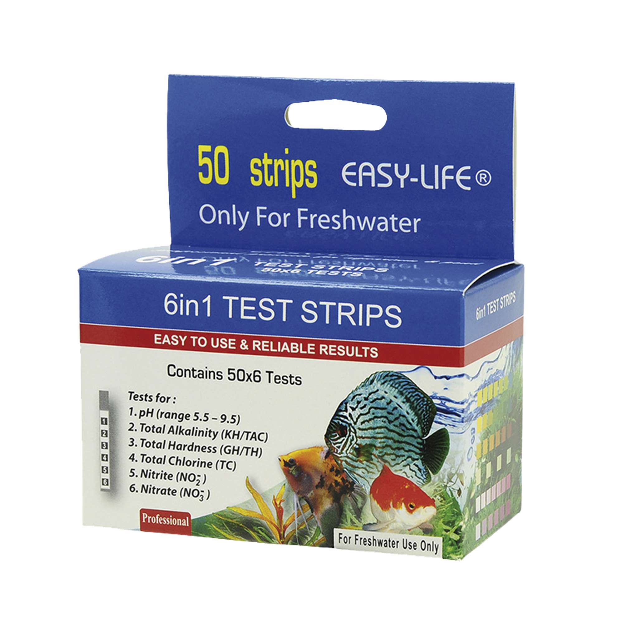 Tiras 6 in 1 TEST STRIPS de EASY-LIFE ☆ ICA » LosPeces.es 🐟🐟